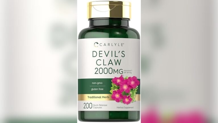 Devil’s Claw Supplement for Yoga Back Pain: Relief and Joint Support ...